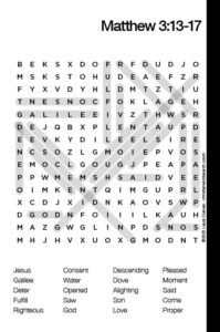 Matthew 4:1-11 Bible Word Search | the Word Seeker - Christian Word Search