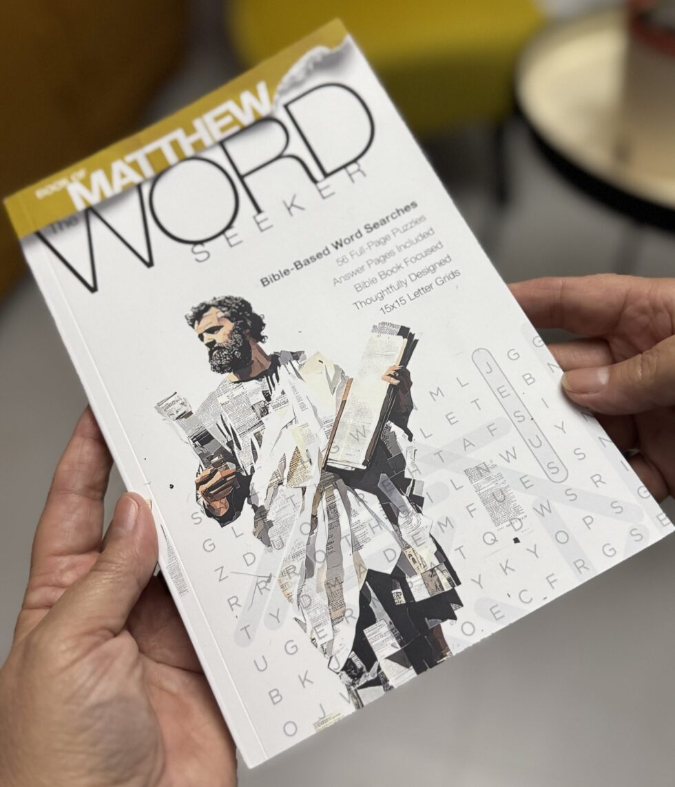 Gospel of Matthew Bible Word Search Puzzle Book - Christian Word Search