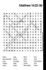 Matthew 15:1-20 Bible Word Search | the Word Seeker - Christian Word Search